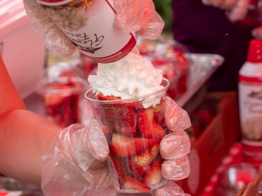 Peddler's Village celebrates the strawberry this weekend
