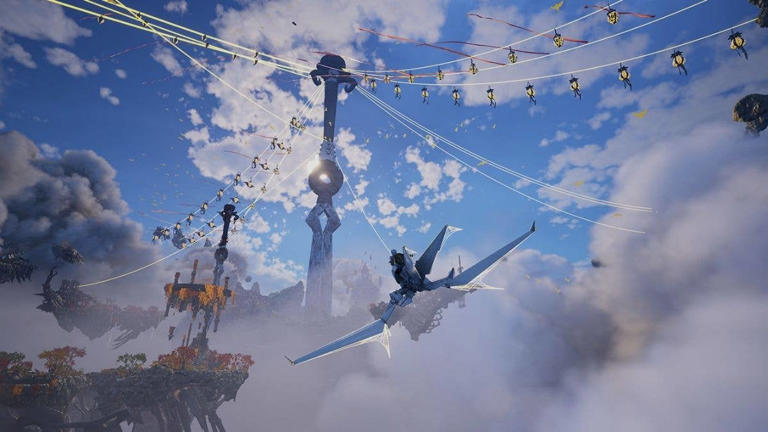 Above Land Rhapsody shows itself as a chaotic co-op roguelite
