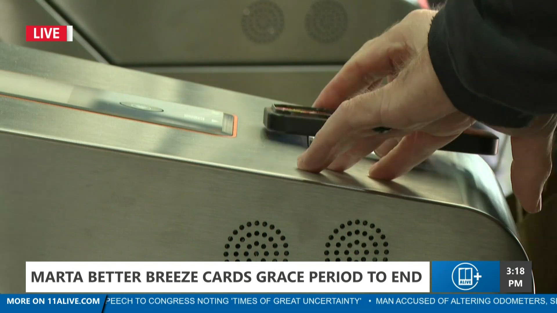 MARTA Breeze card grace period ends Saturday