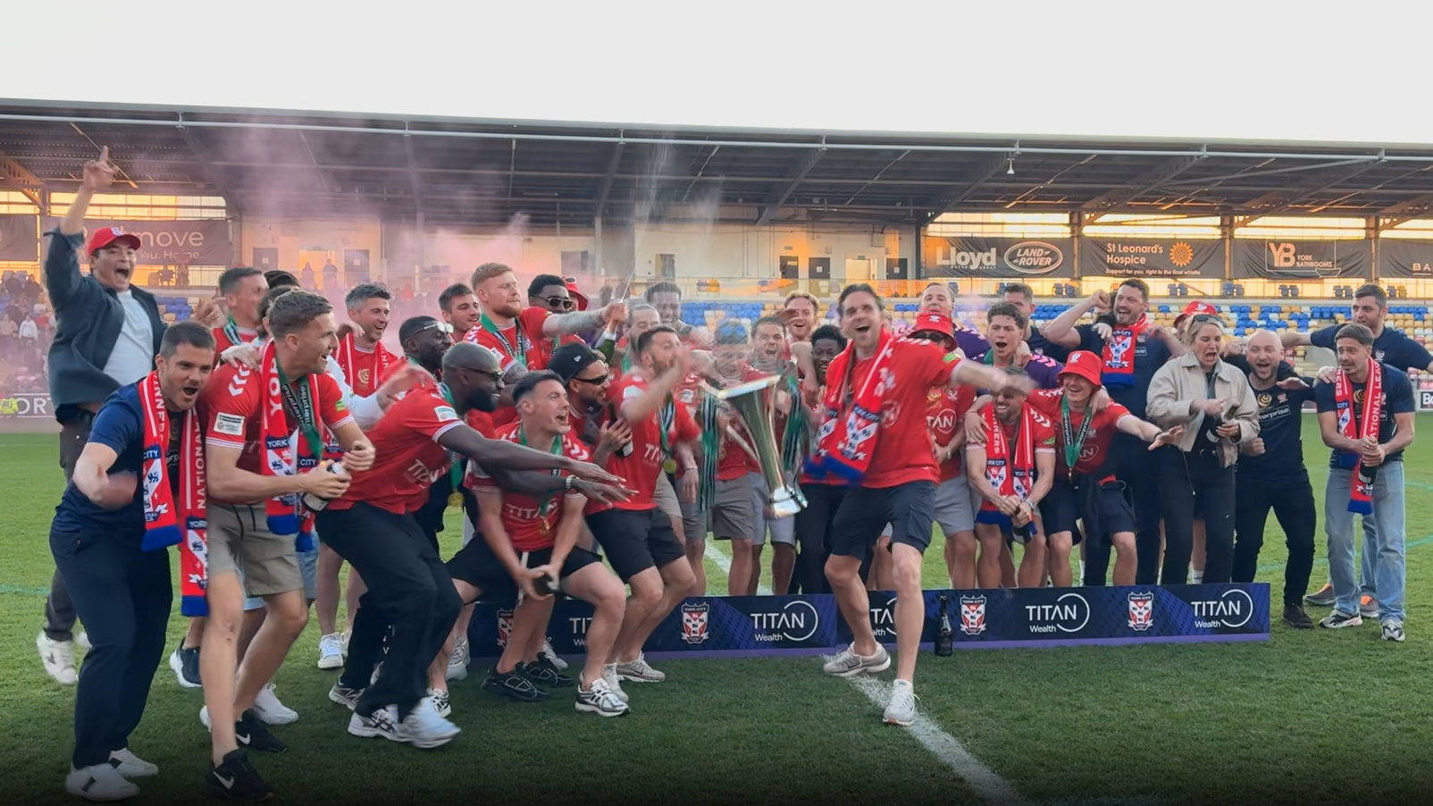 York City bus parade announced at promotion party