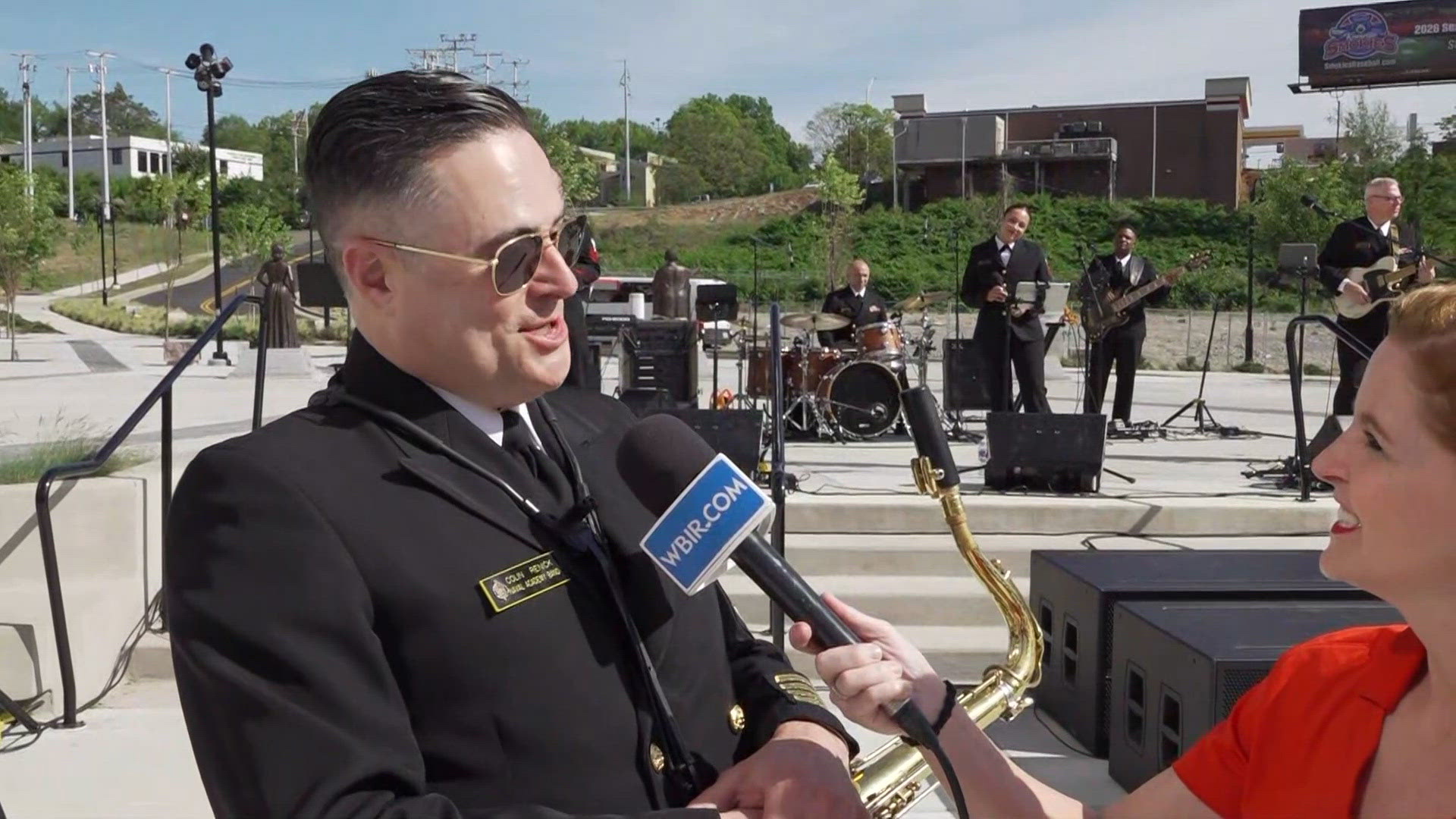 Cassie Nall interviews Naval Academy Band (4/21)