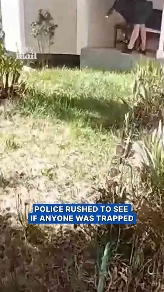 Deputy breaks down door during house fire rescue in Denver area
