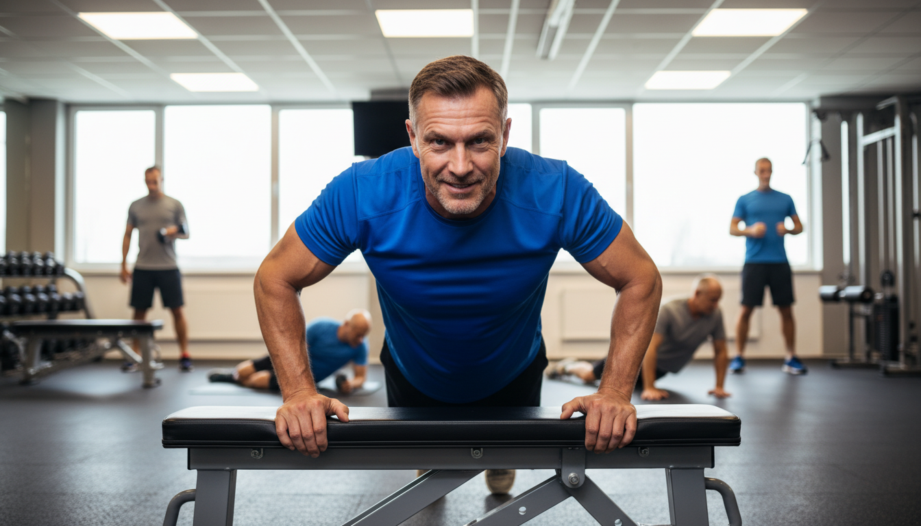 Pushup power unleashed: How many reps men over 45 truly need