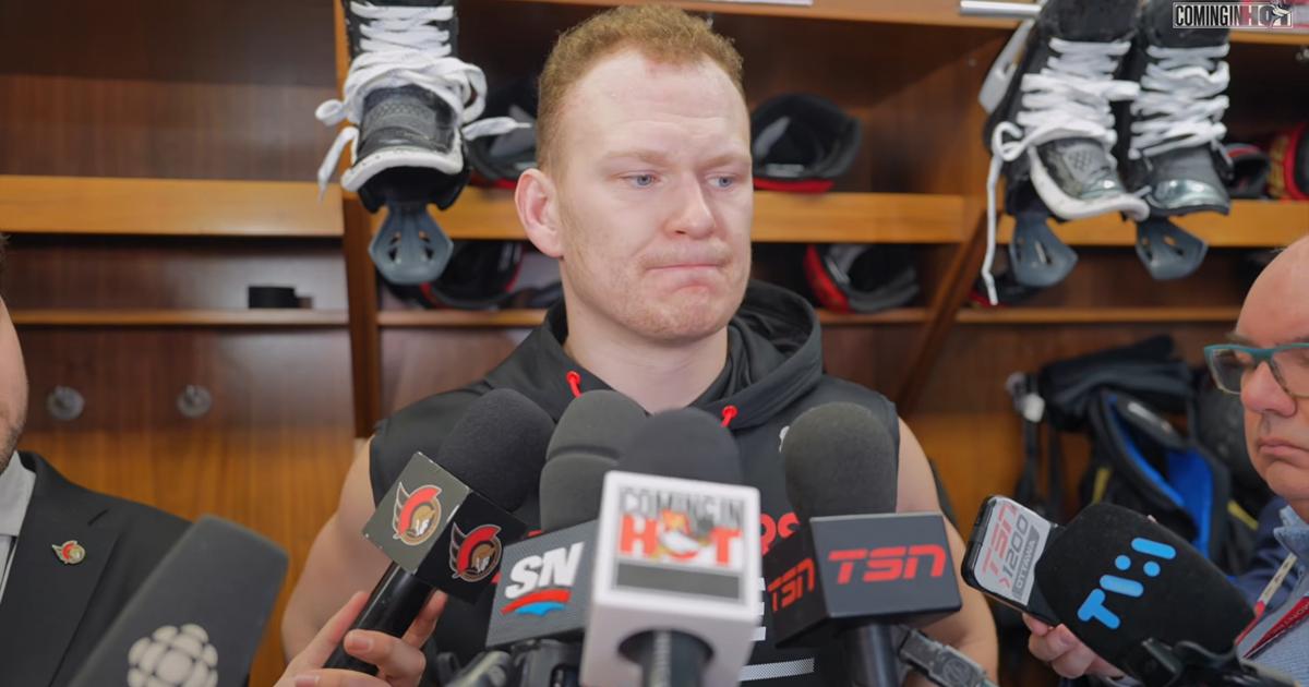Sens captain Brady Tkachuk breaks his silence on swirling trade speculation