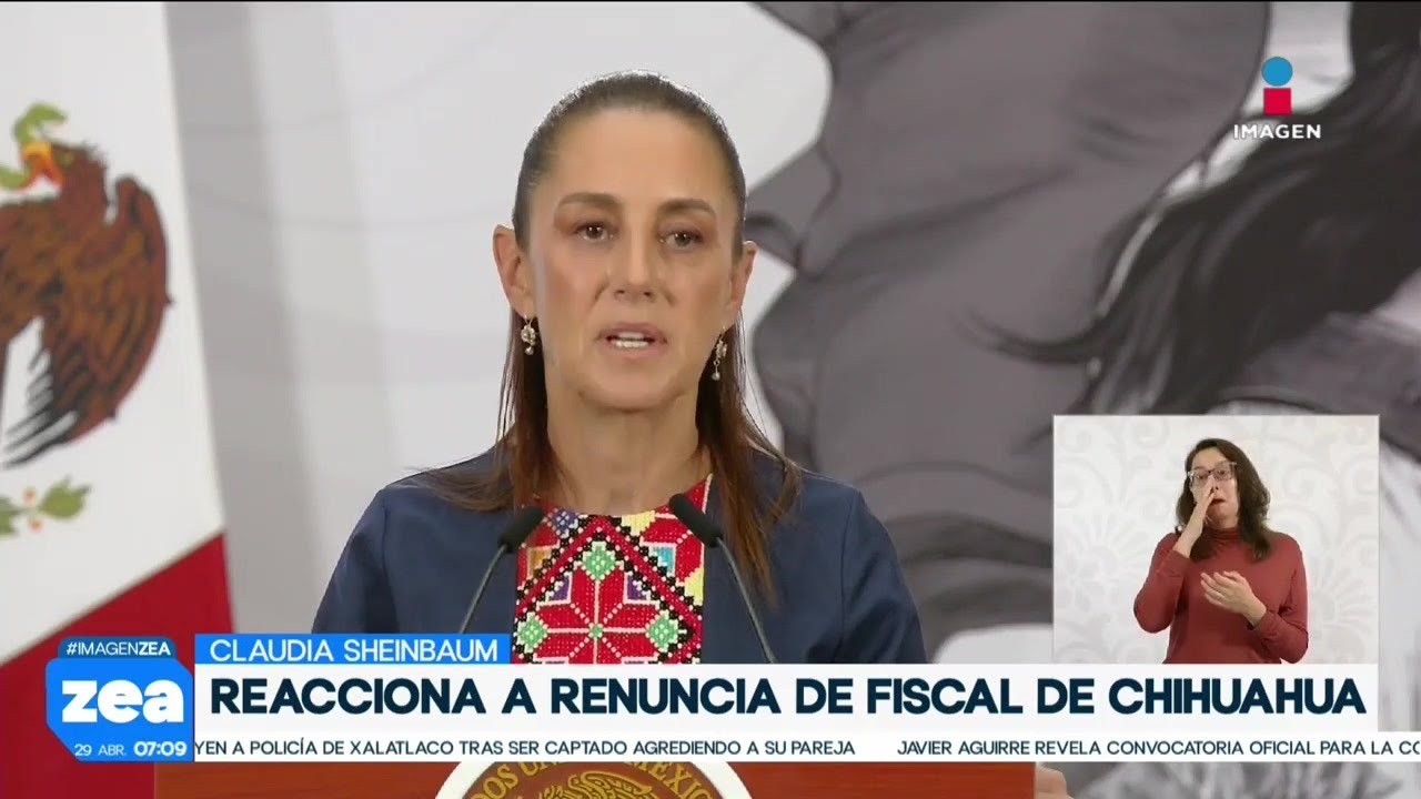 Claudia Sheinbaum reacciona a la renuncia del fiscal de Chihuahua ...