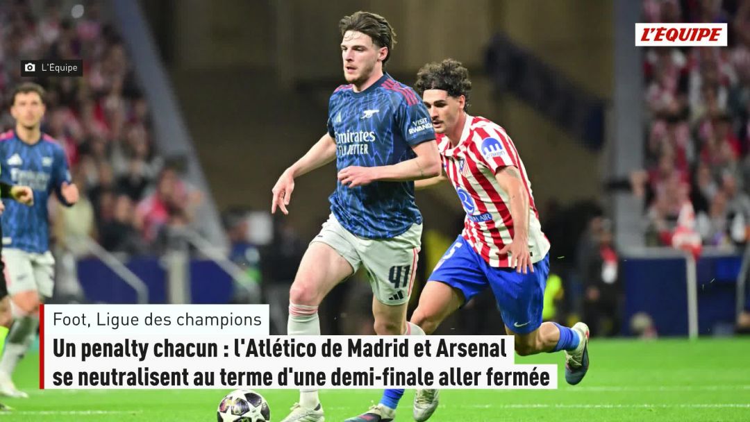 Un penalty chacun : l'Atlético de Madrid et Arsenal se neutralisent au ...
