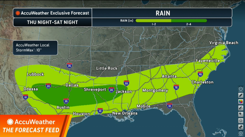 Cold front restricting severe weather threat to the South as April ...
