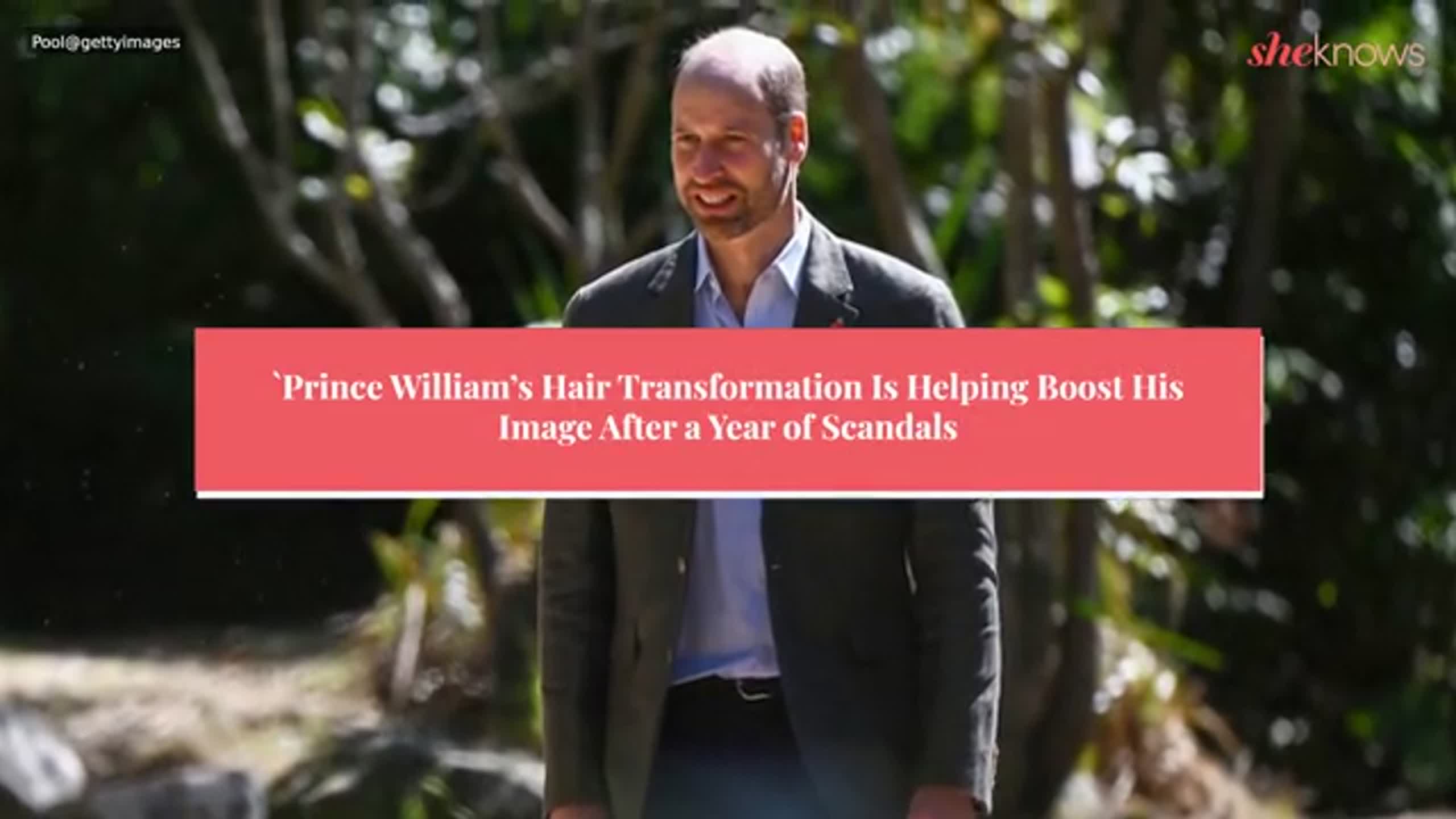 Prince William's hair transformation is helping boost his image after a ...
