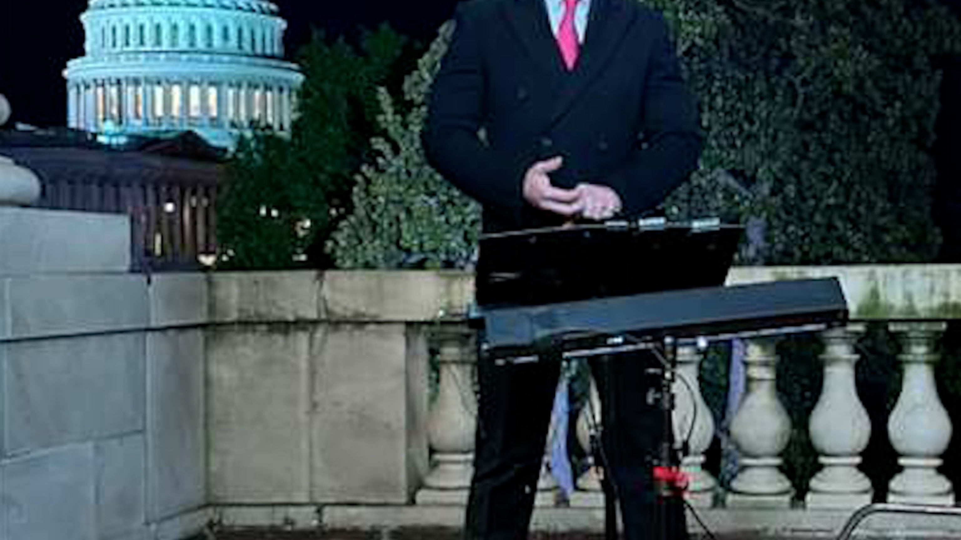 ABC News' James Longman covers King Charles III's visit to US