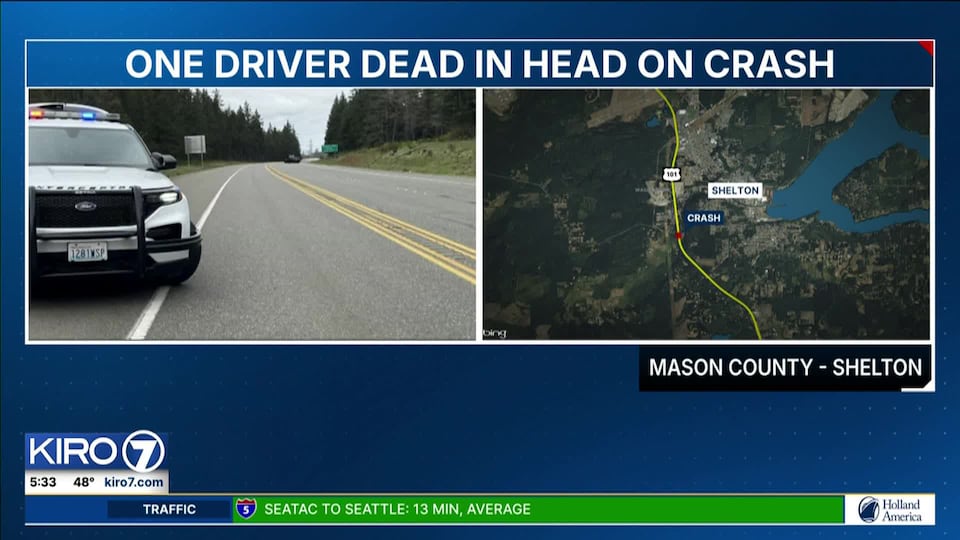 Video: One driver dead in head-on crash