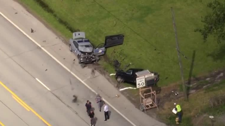 Man arrested after crash involving KSP cruiser closes northbound Dixie ...