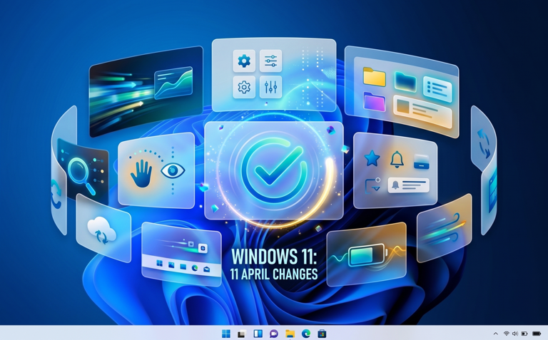 11 Windows 11 changes coming in the April 2026 update