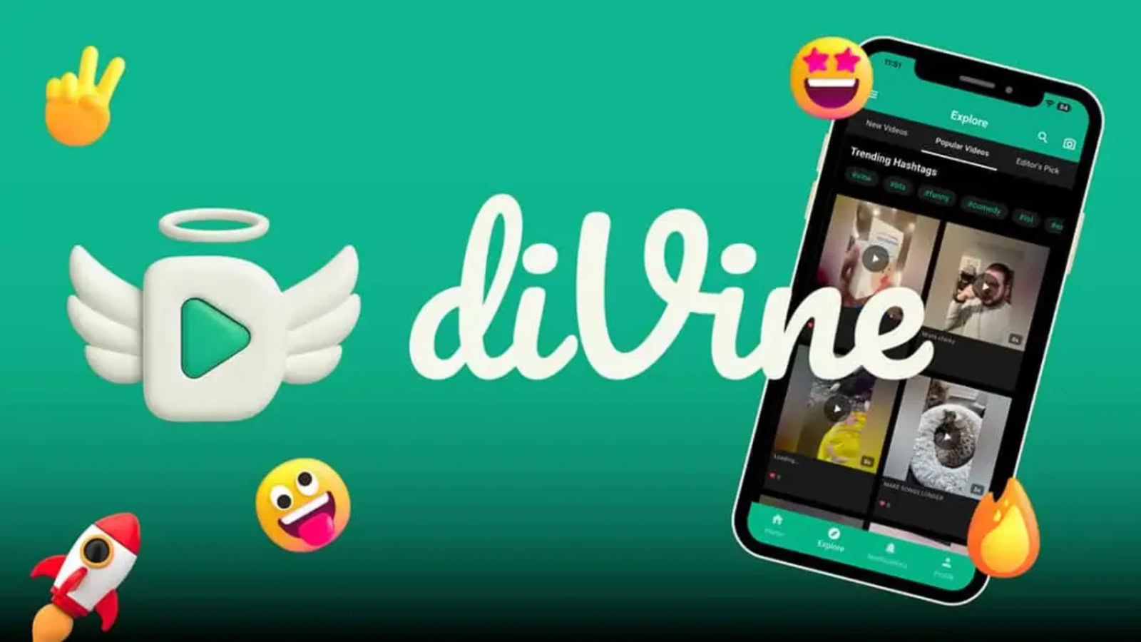 Vine reboot Divine finally launches to the public