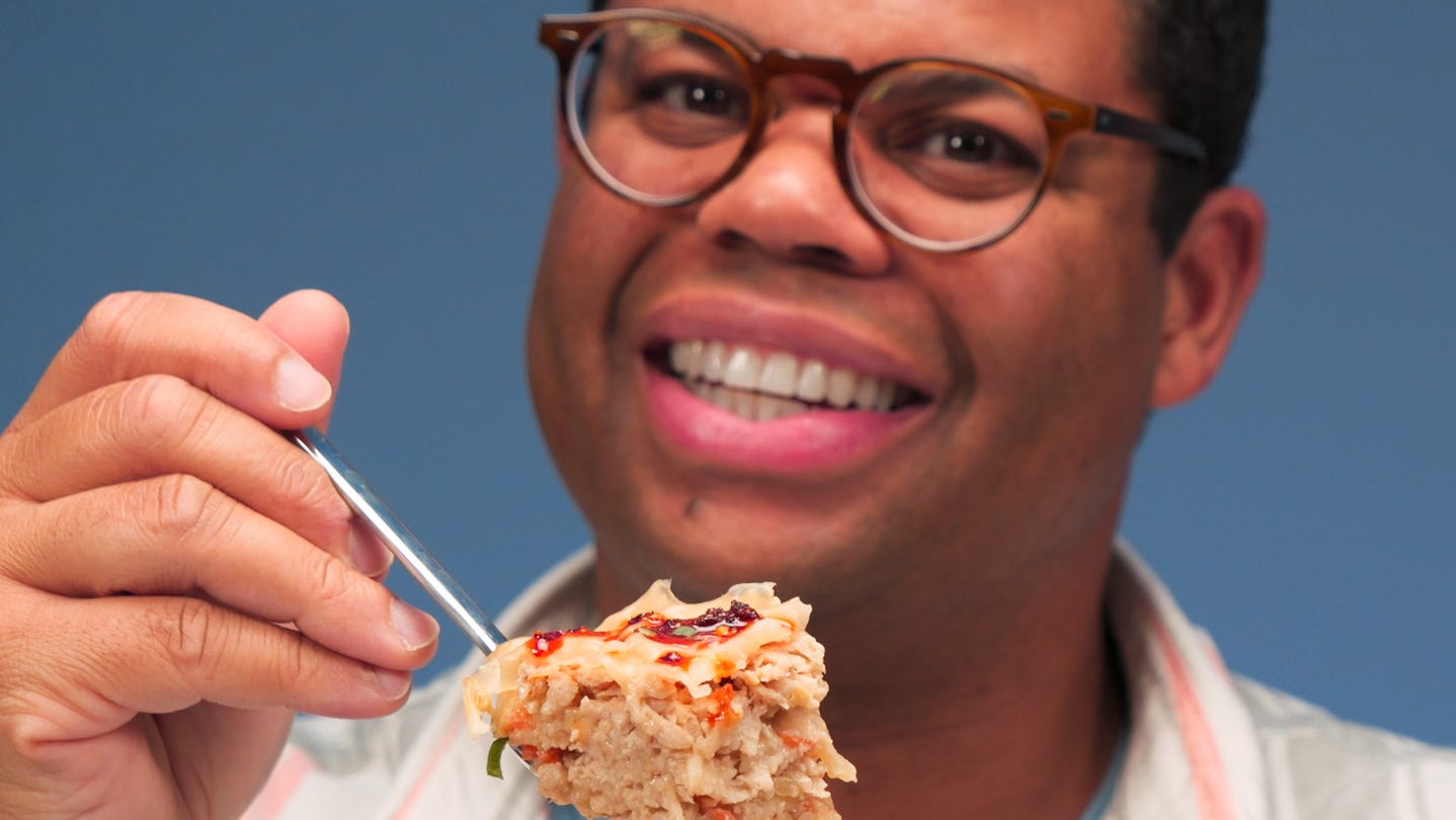 How to build the best dumpling lasagna at home