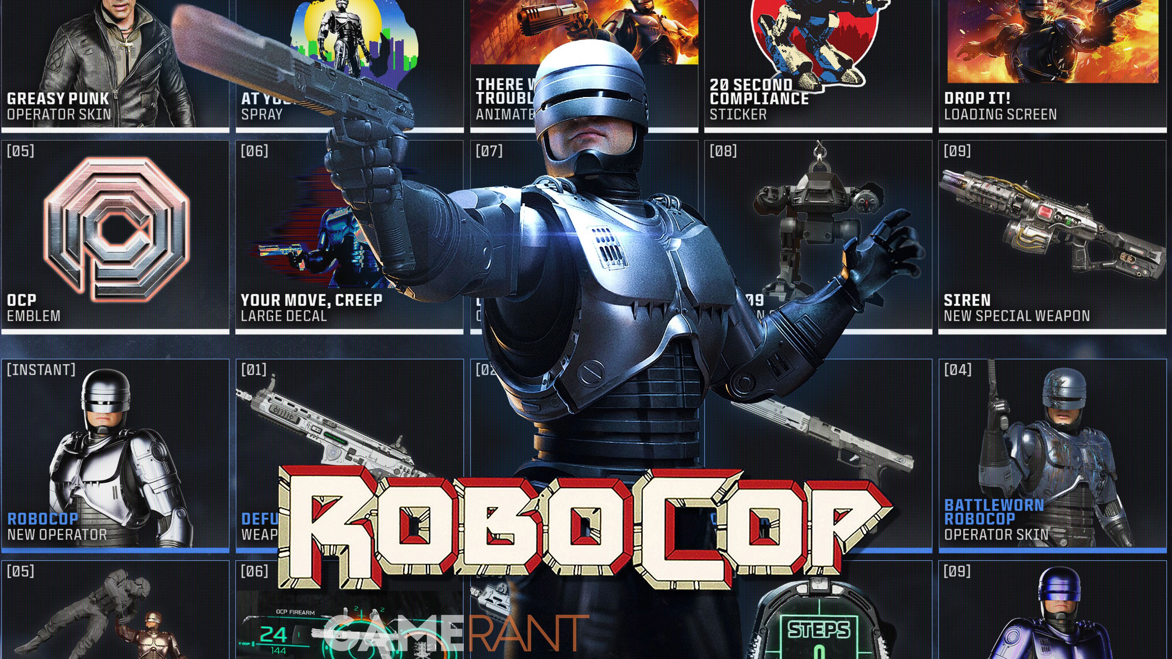 All RoboCop event pass rewards in Black Ops 7 & Warzone