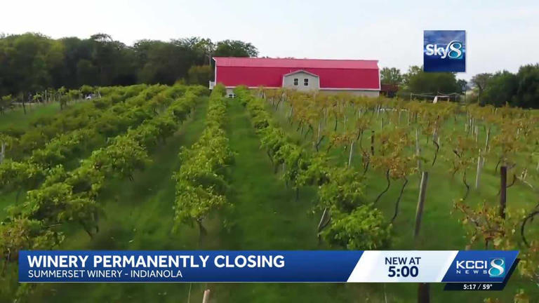 Summerset Winery in Indianola to permanently close