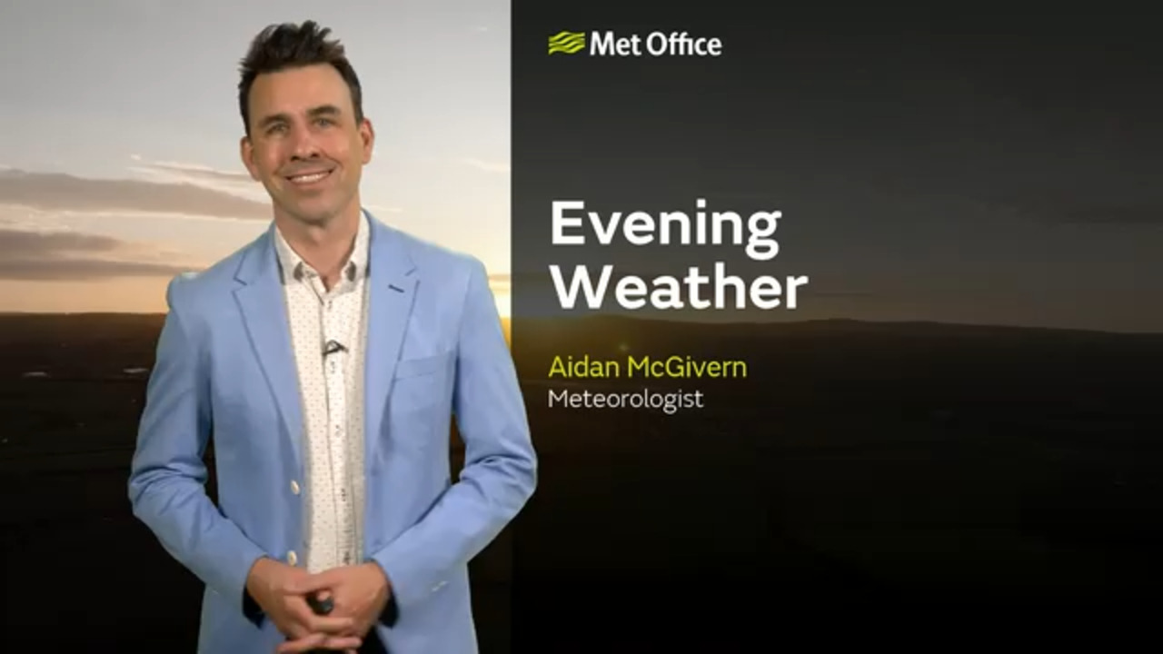Met Office Wednesday evening weather forecast 29/04/2026