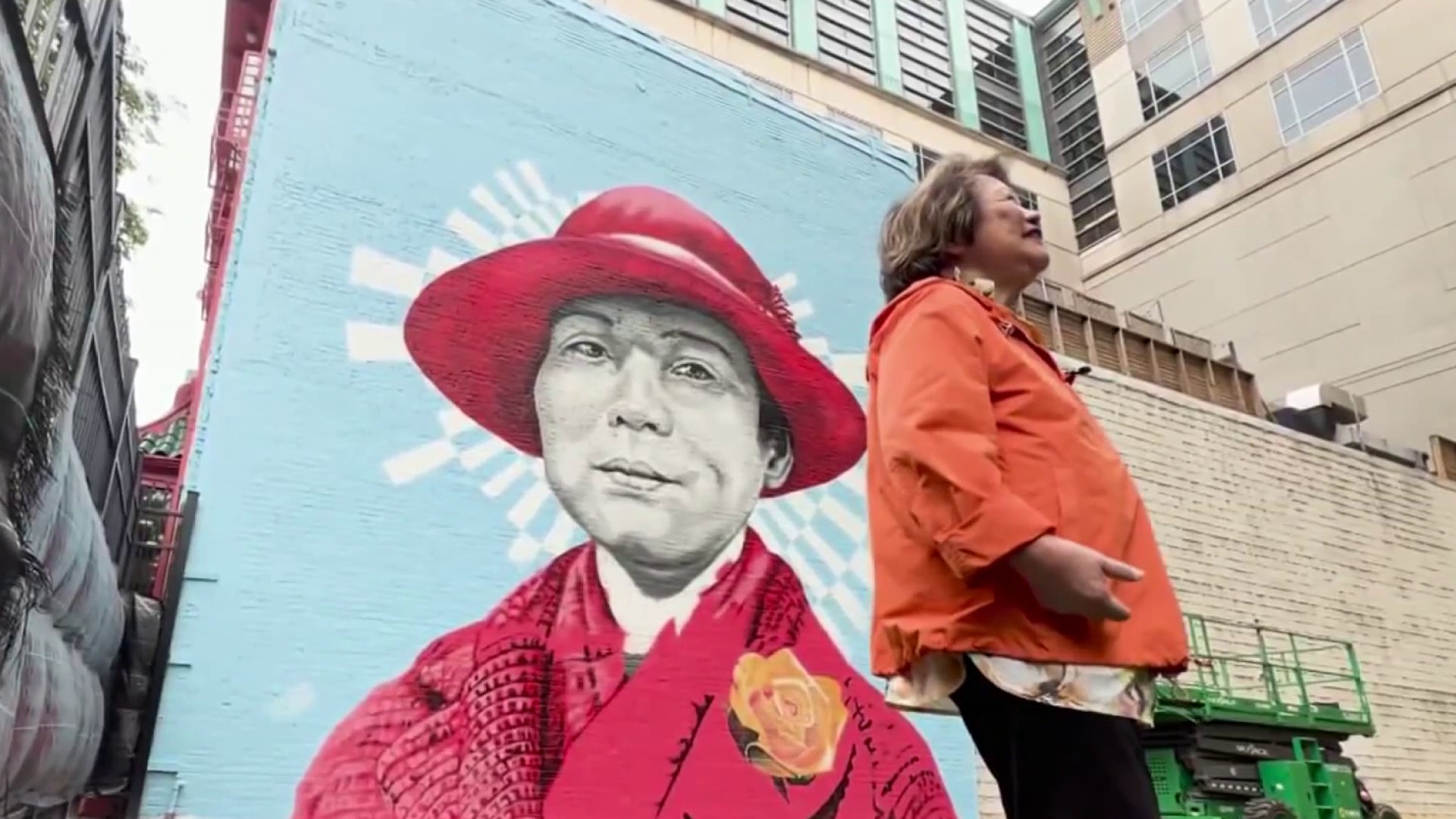 New DC mural honors women's suffrage, Chinese American legacy
