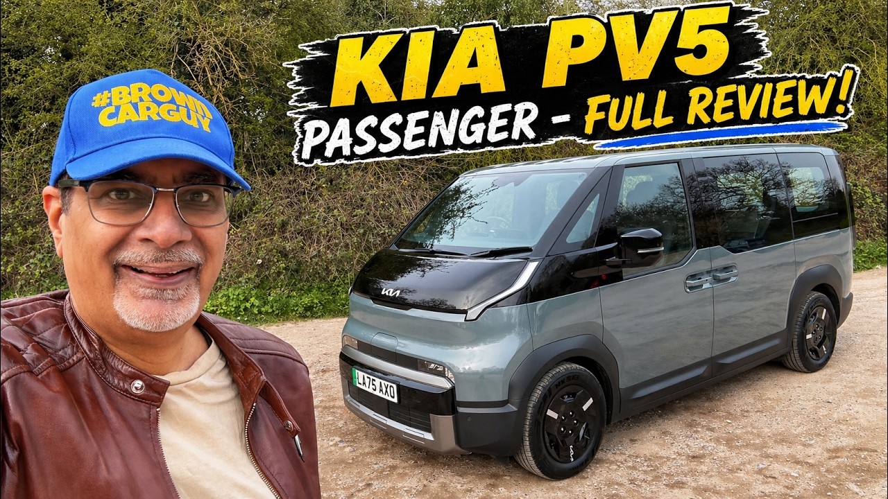 Review - Kia PV5 passenger - EV van for a fam!