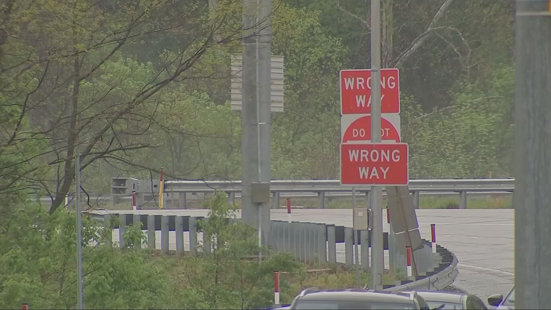 PennDOT tests wrong-way detection equipment along Route 28