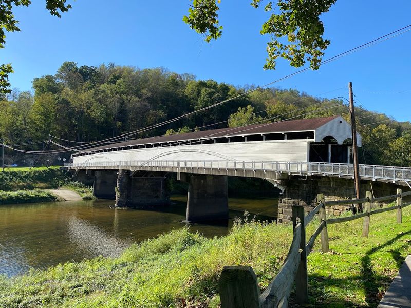 The historic covered bridge in West Virginia that few travelers discover