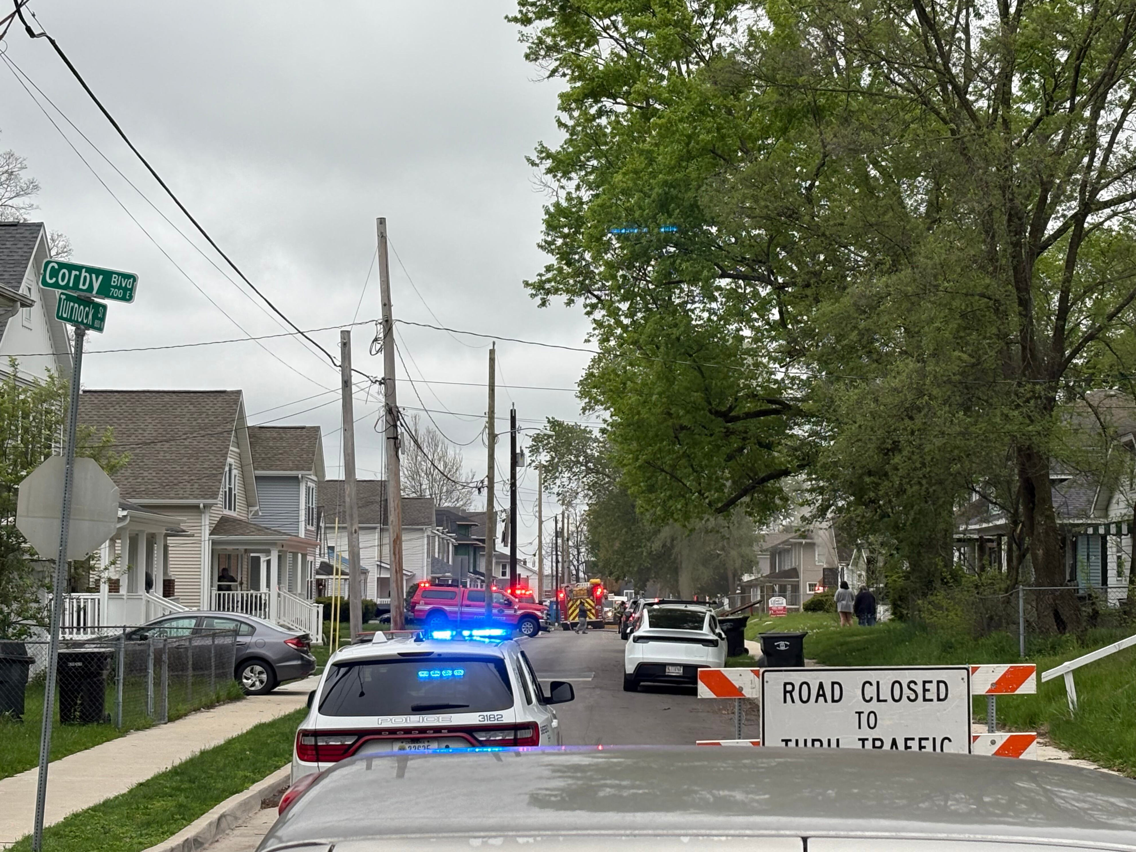 Crews extinguish kitchen fire on Turnock Street in South Bend