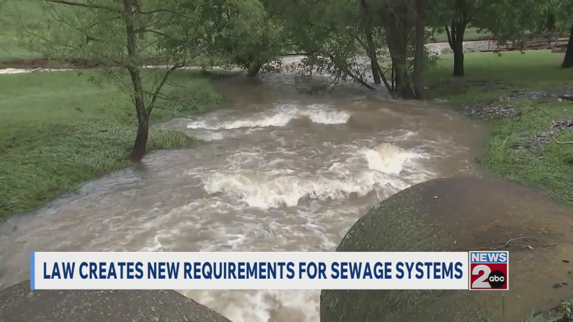 Law creates new requirements for sewage systems