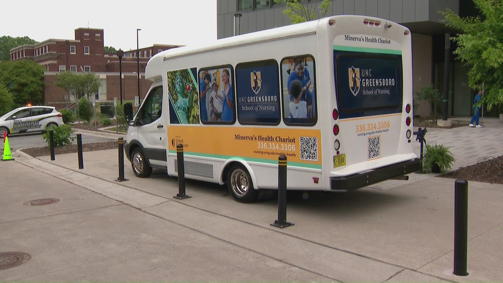 UNCG unveils new mobile healthcare unit aimed at serving rural communities