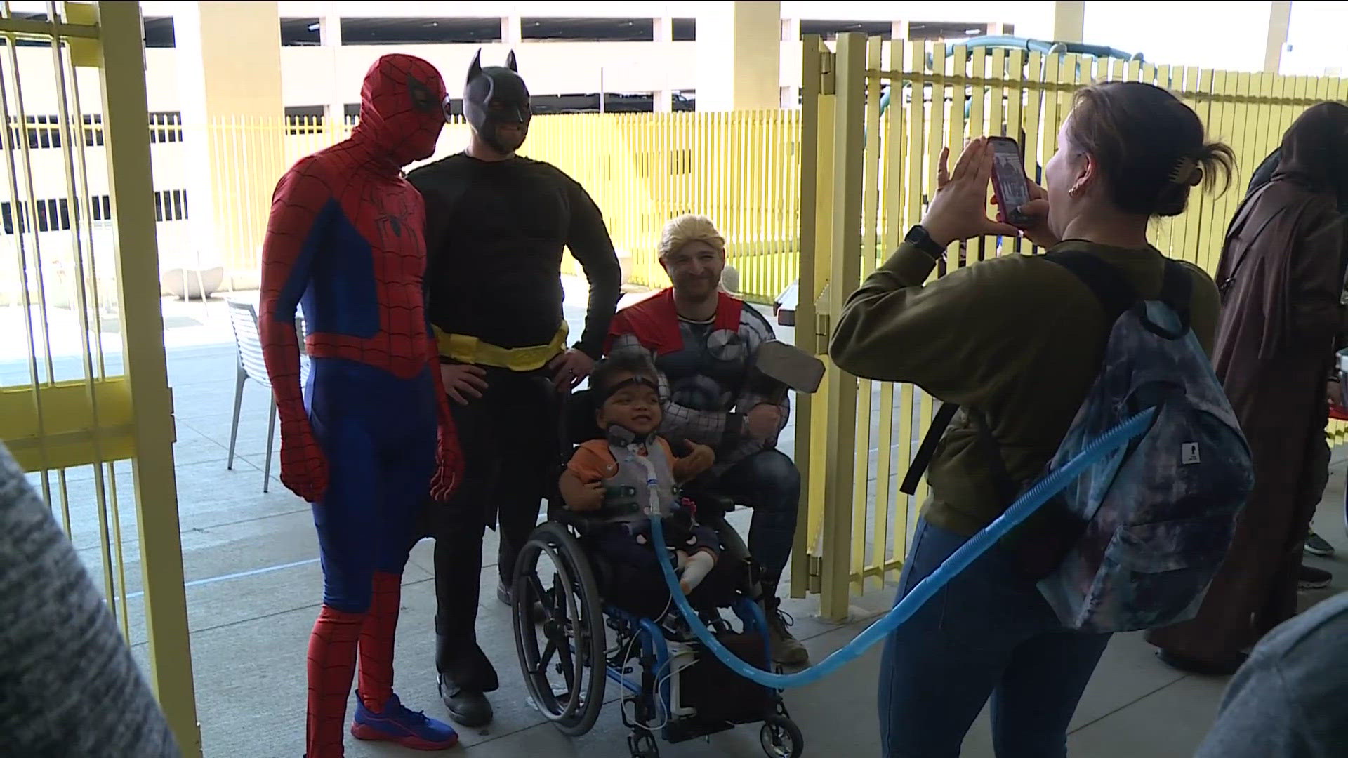 Gillette Children's Hospital holds Superhero Day