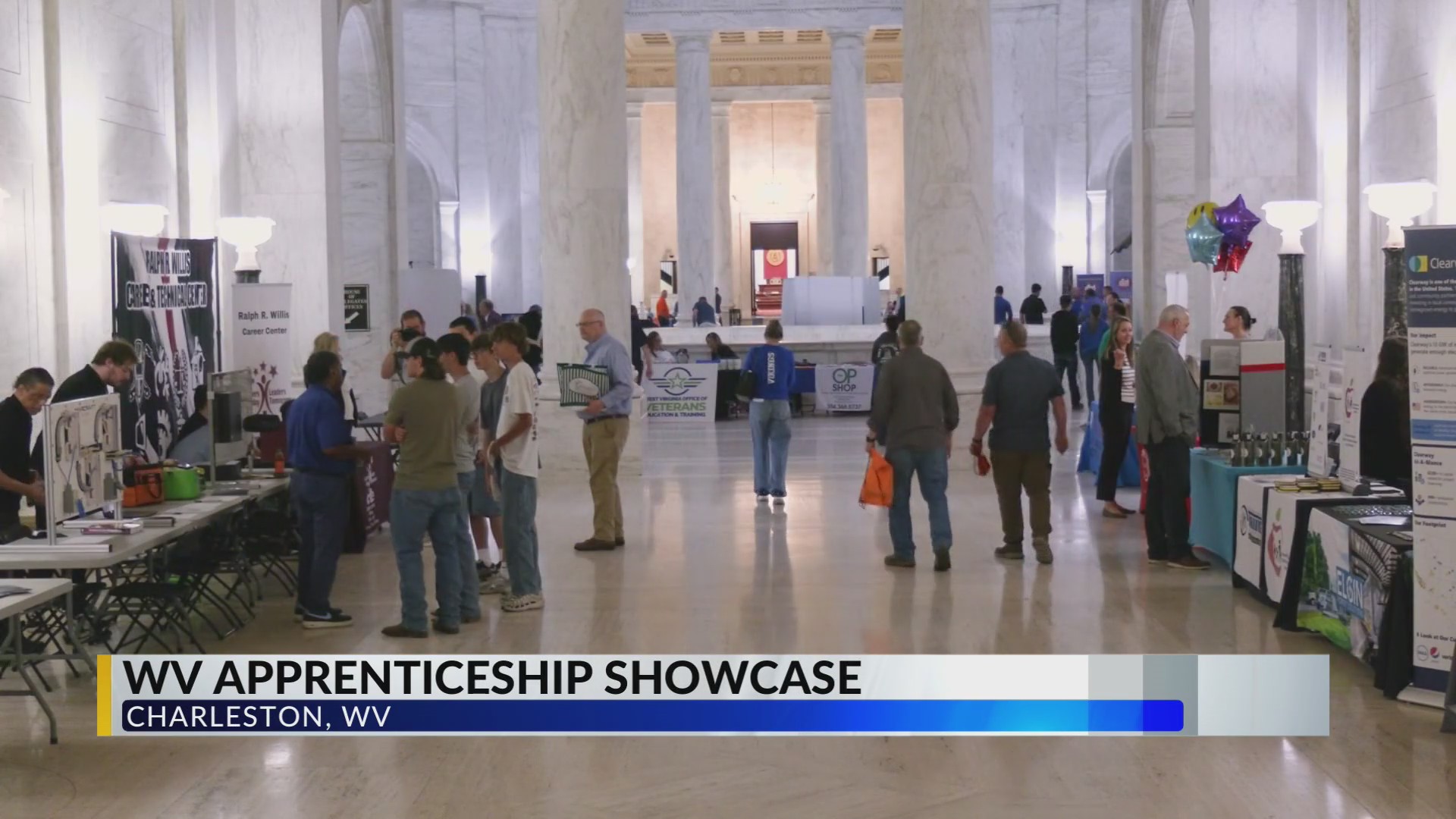 WV apprenticeship showcase held in state capitol
