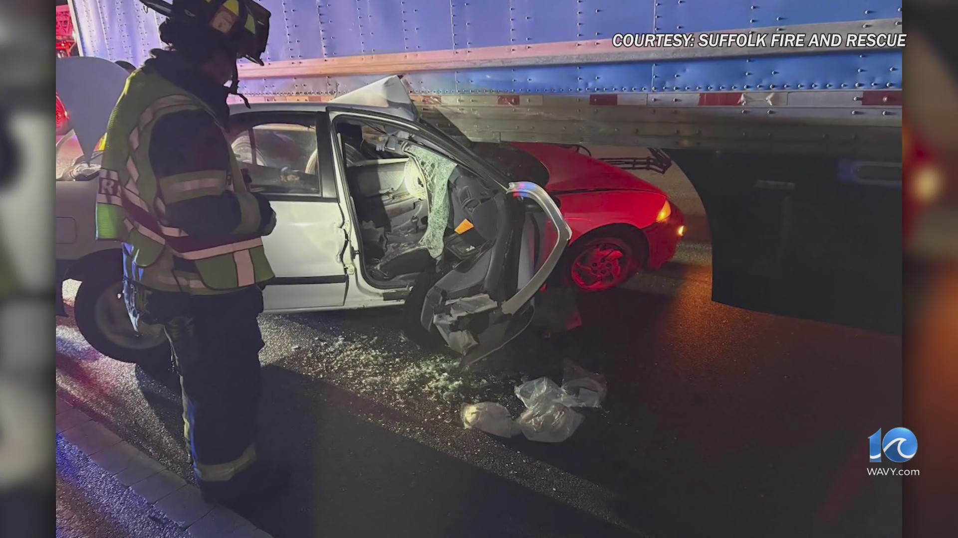 It's been hard, but thank you: Franklin High senior survives Route 58 crash