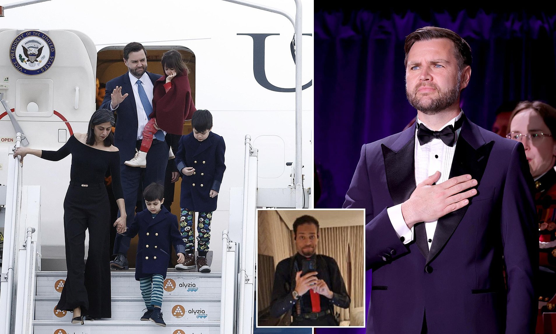 JD Vance reveals pregnant wife Usha's horrified reaction during WHCD ...