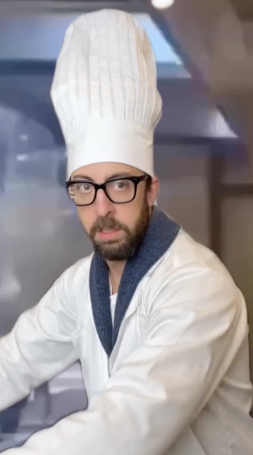 Might be my last day as a chef