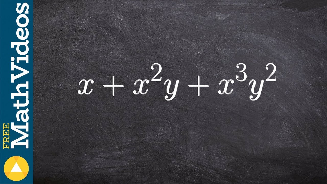 Learn how to factor out the GCF of a trinomial