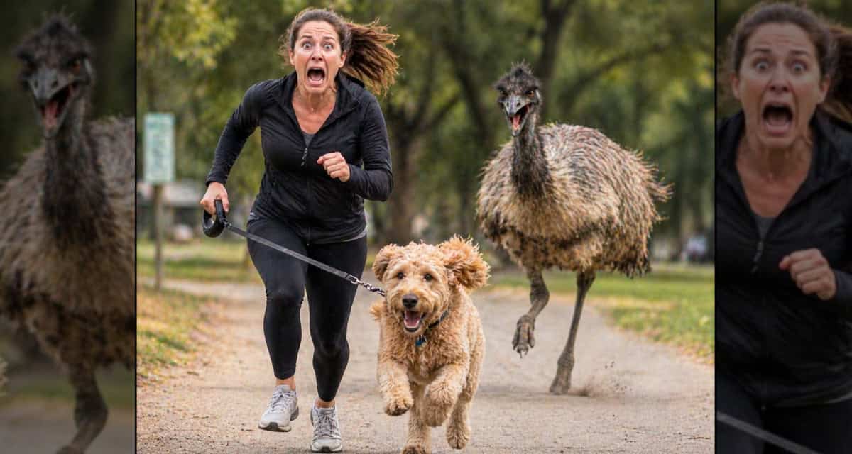 Emu on the loose attacks dog walker and other great animal escapes