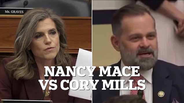 Nancy Mace makes several allegations against Cory Mills