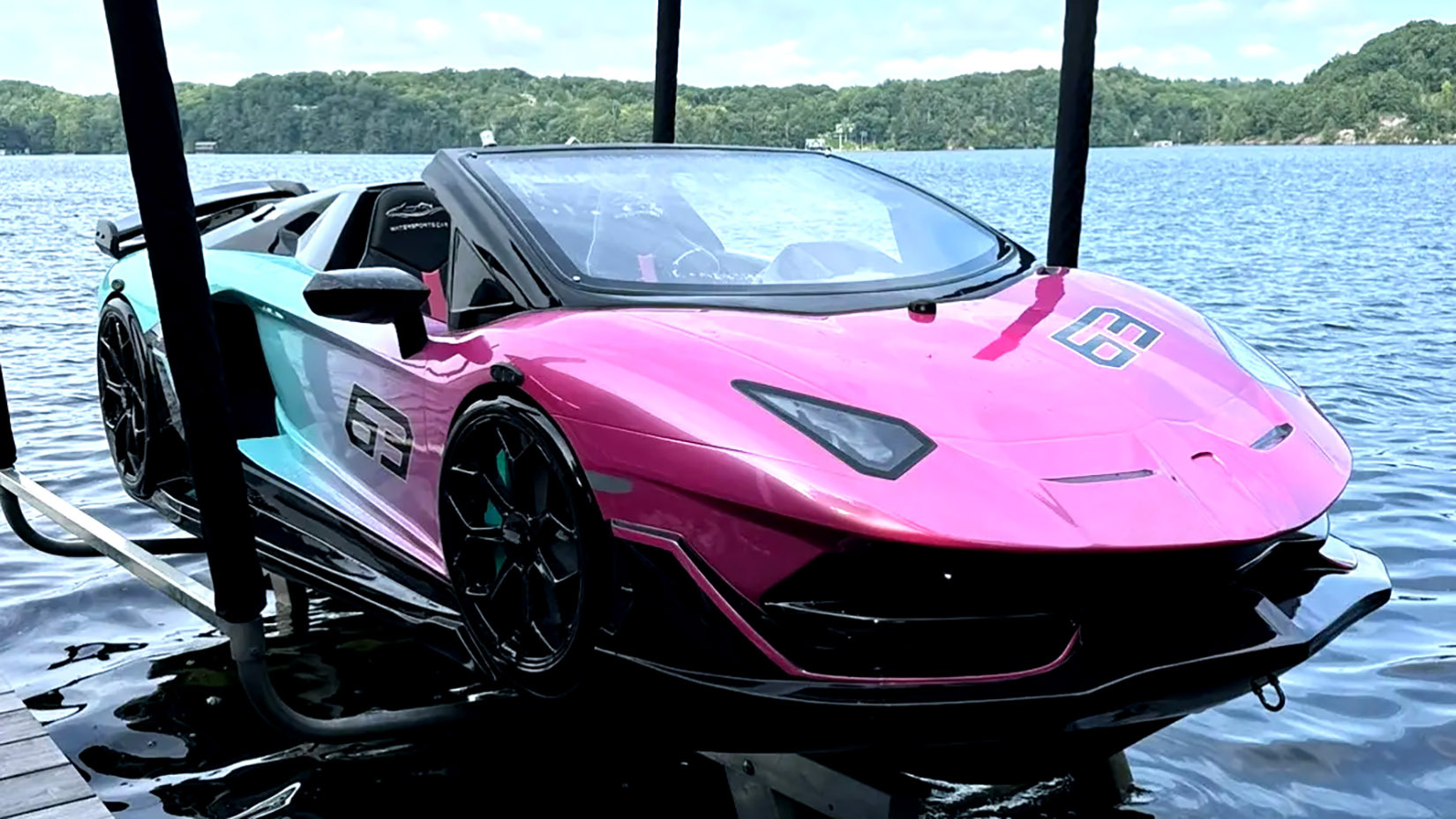 Someone dropped $50,500 on a Lamborghini that’s already underwater