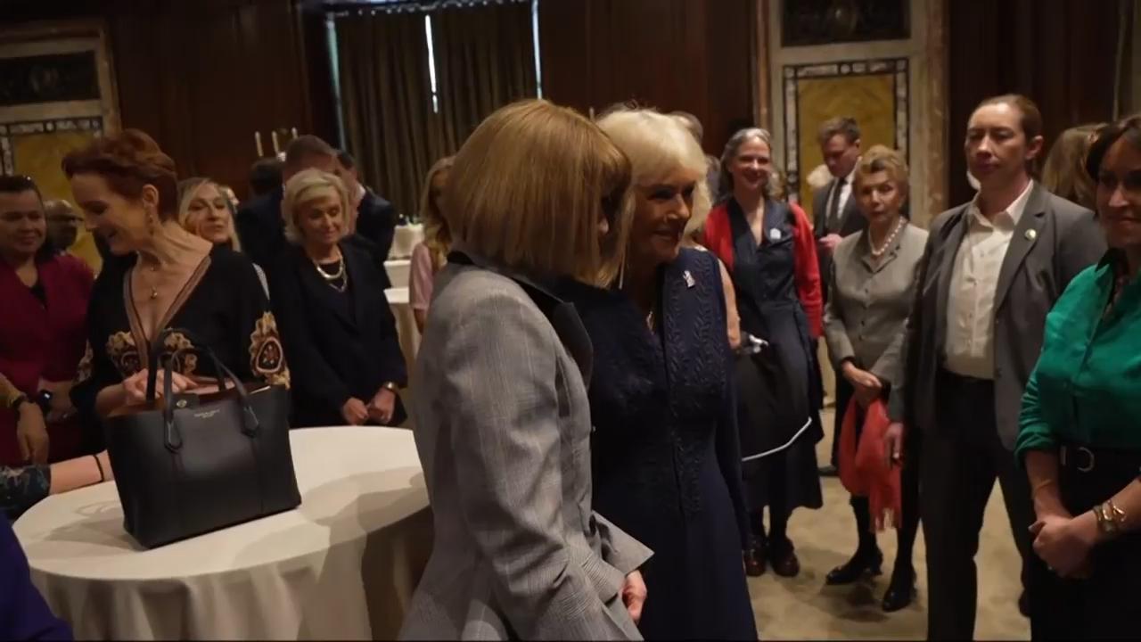 King Charles III visits urban farming program, Queen Camilla visits the ...