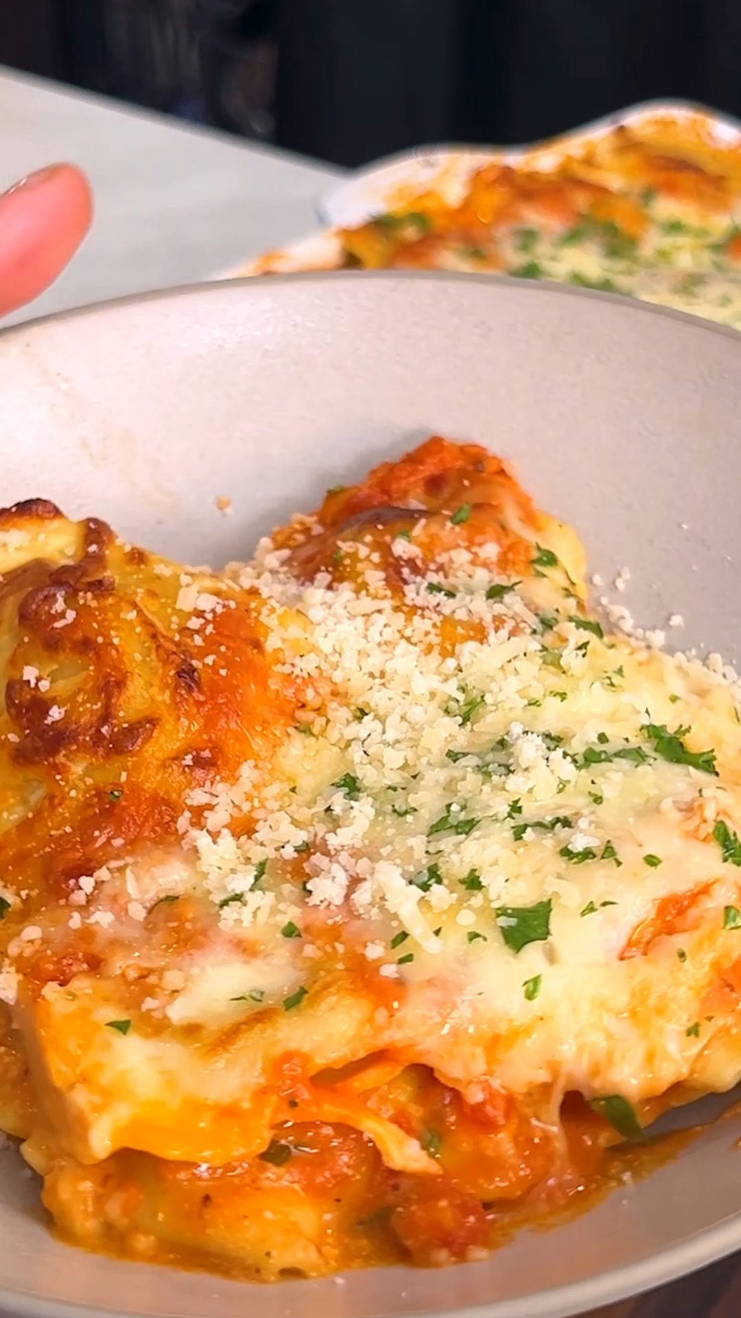 Ravioli lasagna easy fusion recipe