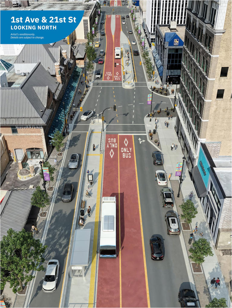 Council 'confusion' leaves Saskatoon downtown bus plan in peril