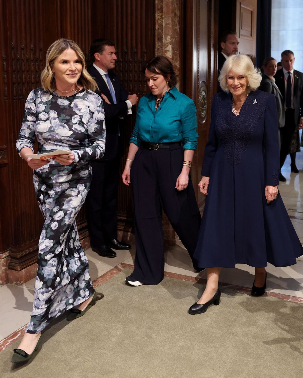 Queen sits down for rare US interview with George W Bush's daughter