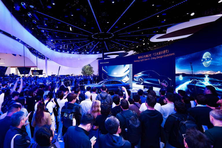 Geely previews next-generation Galaxy concept and 745kW off-road platform