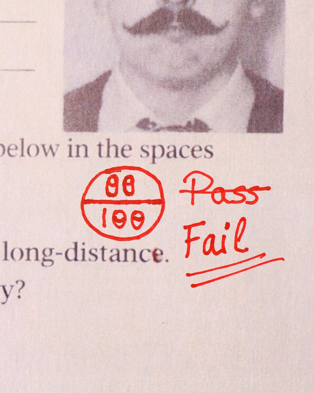 Creative hack on correcting exams📝