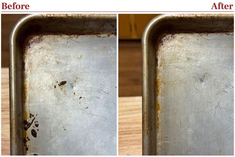 These $6 pan scrapers cut my cleanup time in half—no more soaking or ...