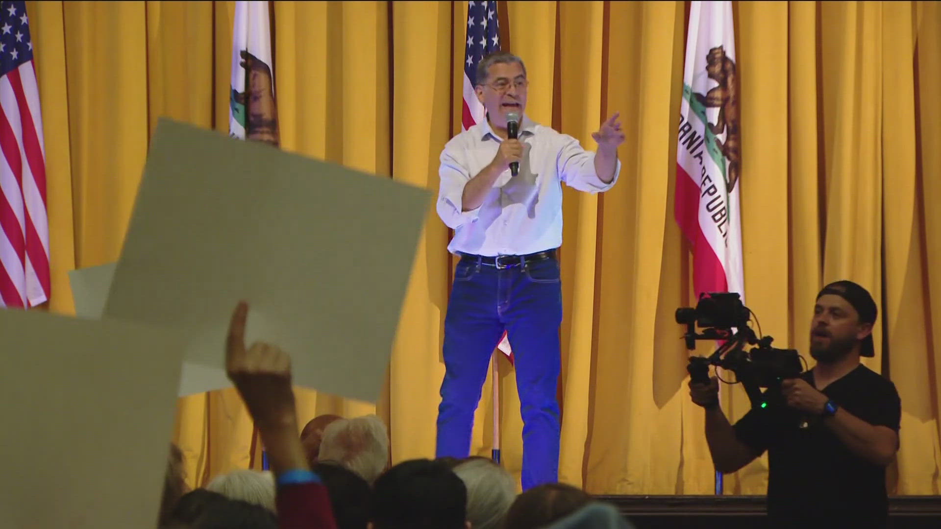 California gubernatorial candidate Xavier Becerra hosts town hall at ...