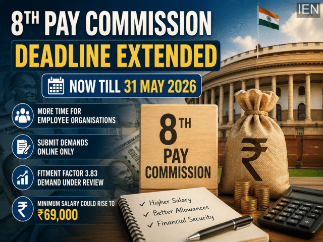 8th Pay Commission update: Deadline extended to May 31; big salary hike ...