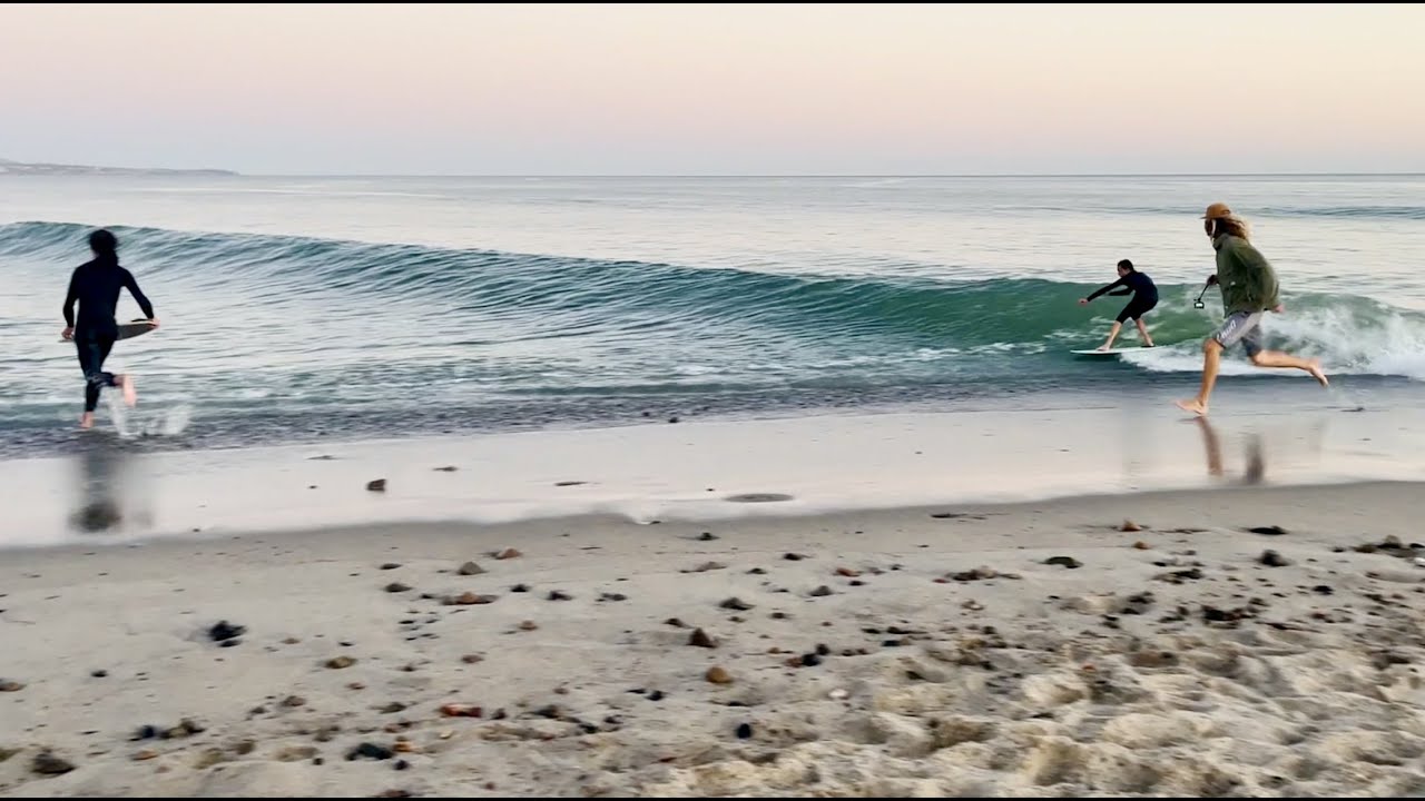 The dream skimboarding point break wave