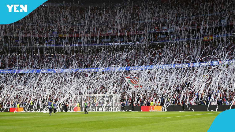 This is why Atletico Madrid fans threw toilet paper during Arsenal ...