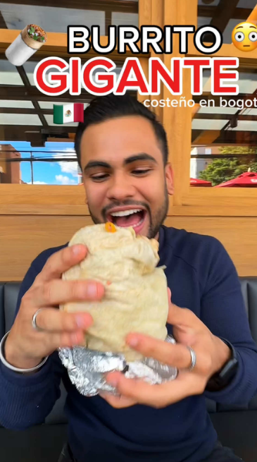 Este burrito gigante es más de lo que parece