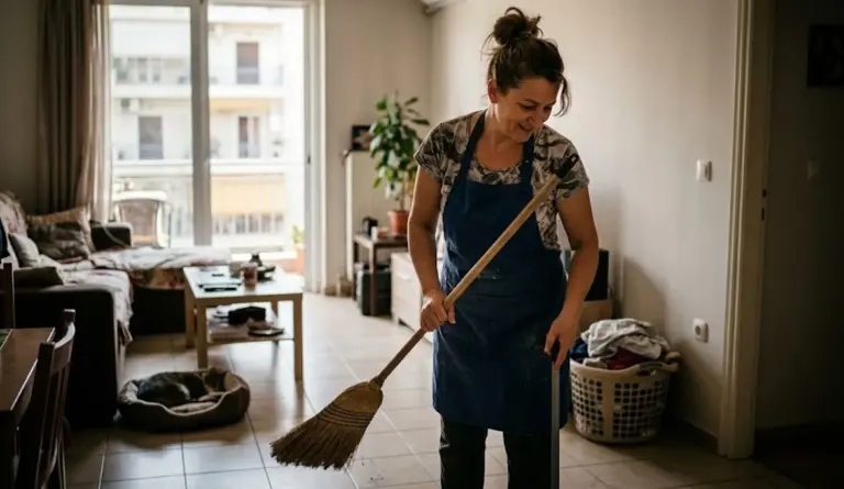 Ζητείται οικιακή βοηθός μερικής απασχόλησης